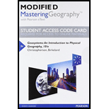 Mastering Geography with Pearson eText Access Code for Geosystems ...