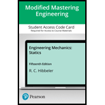 Modified Mastering Engineering with Pearson eText Access Code for Engineering Mechanics: Statics ...