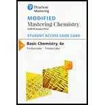 Mastering Chemistry with Pearson eText Access Code for Basic Chemistry | Old Dominion University