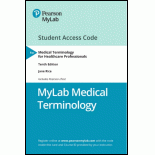 MyLab Medical Terminology with Pearson eText Access Code for Medical ...