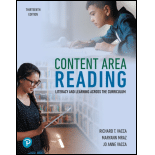 Content Area Reading: Literacy and Learning Across the Curriculum ...