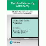 Modified Mastering Astronomy with Pearson eText Access Code for The Essential Cosmic Perspective ...