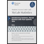 MyLab Statistics with Pearson eText Access Code (18 Weeks) for ...