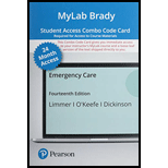 MyLab BRADY with Pearson eText + Print Combo Access Code for Emergency ...