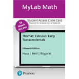 MyLab Math with Pearson eText Access Code for Thomas' Calculus: Early ...
