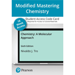 Modified Mastering Chemistry with Pearson eText Access Code (18 Weeks) for Chemistry ...