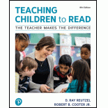 Teaching Children to Read: The Teacher Makes the Difference (Pearson+ ...