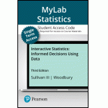 MyLab Statistics with Pearson eText (up to 18-weeks) Access Code for Interactive Statistics ...