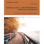 Ethical, Legal, and Professional Issues in Counseling | University of ...