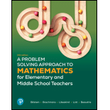 A Problem Solving Approach to Mathematics for Elementary and Middle ...