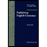 Explaining English Grammar | Penn State Official Bookstore