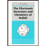 Electronic Structure and Chemistry of Solids | University of North ...