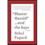 Master Harold and the Boys | Western Kentucky University Bookstore