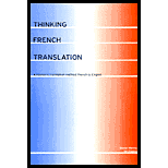 Thinking French Translation | Boston University Campus Store