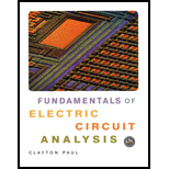 Fundamentals of Electric Circuit Analysis | Mercer University Bookstore
