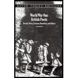 World War One British Poets | University of Connecticut Official Bookstore