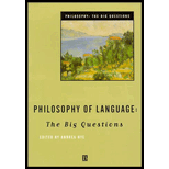 Philosophy of Language : The Big Questions | University of Central ...