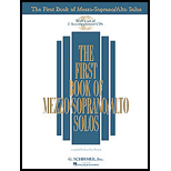 First Book of Mezzo-Soprano/ Alto Solos - With Access | El Paso ...