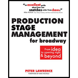 Production Stage Management for Broadway: From Ideas to Opening Night ...
