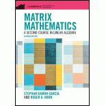 Matrix Mathematics | Barnes & Noble @ Mississippi State University