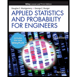 Applied Statistics and Probability for Engineers (Looseleaf) - With ...
