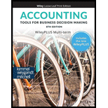 Accounting: Tools for Business Decision Making (Looseleaf) - With ...