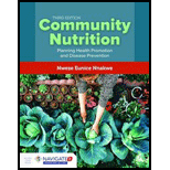 Community Nutrition - With Access | Simmons University Bookstore