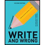Write and Wrong Student Workbook - With Access | North Carolina A&T ...