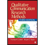 Qualitative Communication Research Methods | Drexel University Bookstore
