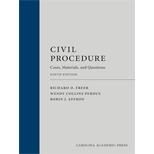 Civil Procedure: Cases, Materials, and Questions - With Access ...