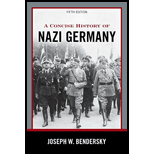 Concise History of Nazi Germany | Barnes & Noble @ Bentley University