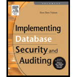 Implementing Database Security and Auditing | Tulane University Official Bookstore