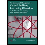 Assessment and Management of Central Auditory Processing Disorders in ...