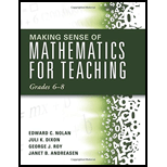 Making Sense of Mathematics for Teaching: Grades 6-8 | Moravian ...