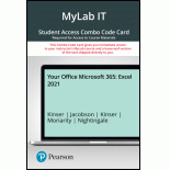 Your Office Microsoft 365: Excel 2021 (Pearson+) | North Central Texas ...