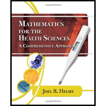 Mathematics for Health Sciences: A Comprehensive Approach | Northern ...