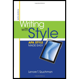 Writing with Style: APA Style Made Easy | MTSU Phillips Bookstore