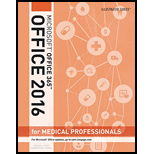 Illustrated Microsoft Office 365 and Office 2016 for Medical ...