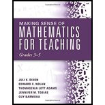 Making Sense of Mathematics for Teaching Grades 3-5 | University of ...