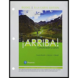 Arriba! - (Looseleaf) - With MyLabSpanish | University of Tennessee at Martin Bookstore
