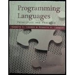 Programming Languages: Principles and Practices (Custom) | Lincoln ...