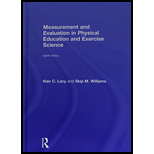Measurement and Evaluation in Physical Education and Exercise Science ...