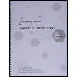 Inorganic Chemistry I - Lab Manual (Custom) | Westchester Community ...