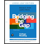 Bridging the Gap: College Reading (Looseleaf) | Saginaw Valley State University Official Bookstore