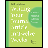 Writing Your Journal Article in Twelve Weeks: A Guide to Academic ...
