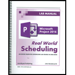 Microsoft Project 2016 "Real World Scheduling" - Lab Manual | Dunwoody ...
