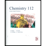 Chemistry 112 Guided Lecture... (Custom) | University of South Carolina Official Campus Store