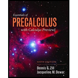 Essentials of Precalculus with Calculus Previews | Case Western Reserve ...