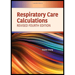 Respiratory Care Calculations | Santa Fe College Official Bookstore