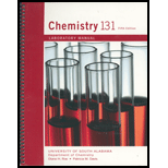 Chem 131 - Lab Manual | University of South Alabama Official Bookstore